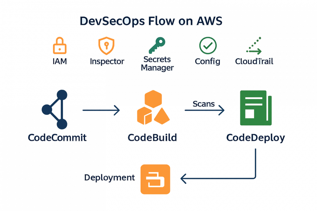 Ensuring Security & Compliance in AWS DevOps Pipelines